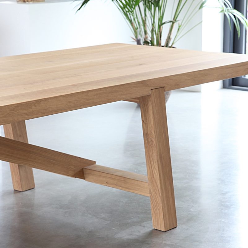 Chunky Oak Dining Table | Design By Timber